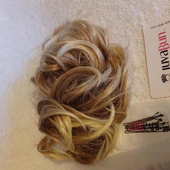 javabun | Hair | Java Bun Messy Bun Hair Honey Blonde Color | Poshmark